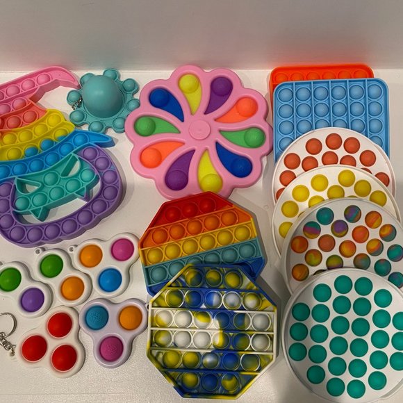 Toys | Fidget Pop It Bundle | Poshmark